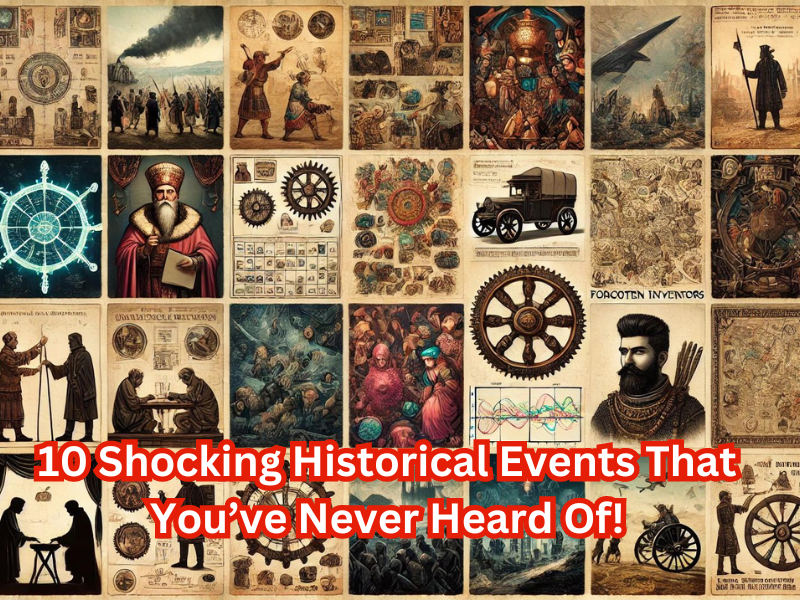 10 Shocking Historical Events That You’ve Never Heard Of! – Thetop10sguy